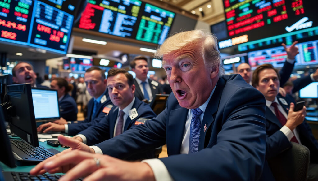 Trump et les marchés : l'impact inattendu des annonces sur les traders